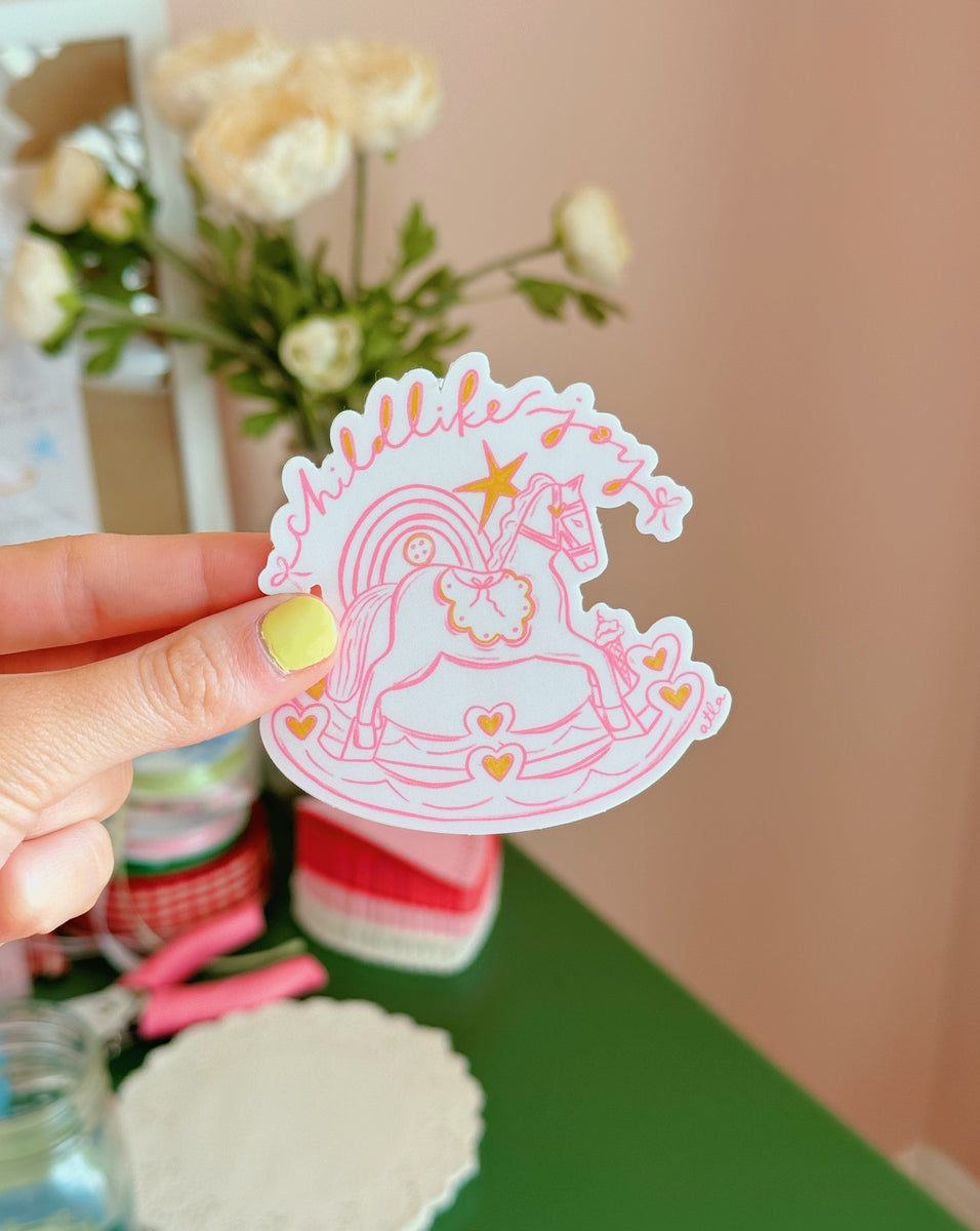 'CHILDLIKE JOY' STICKER – All Things Lilly Ann